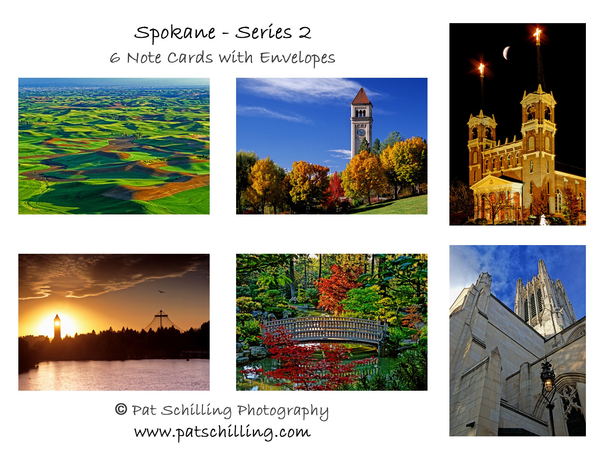 Spokane Note Cards - Series 2 - Etsy