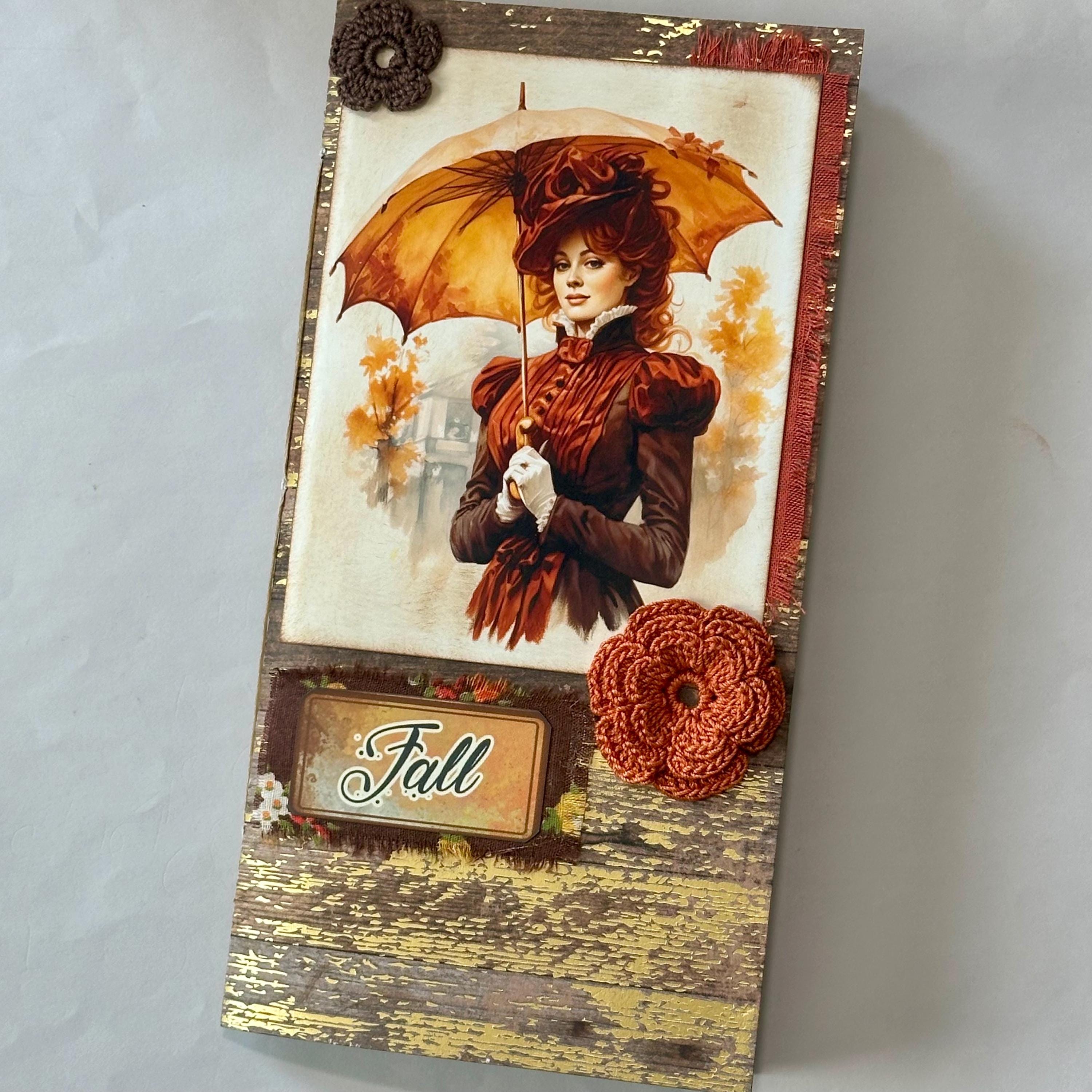 AUTUMN TRAVELERS NOTEBOOK Travelers Notebook, Junk Journal, Keepsake ...