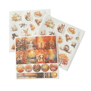 AUTUMN PAPER PACK - Fall, Paper, Scrapbook Paper, Background Paper ...