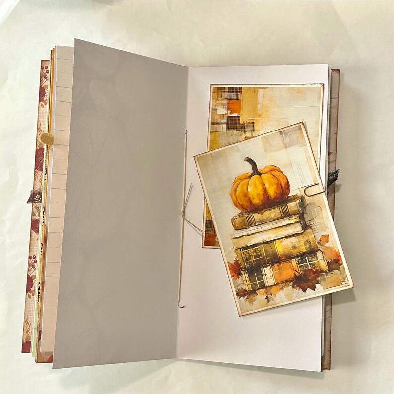 AUTUMN TRAVELERS NOTEBOOK Travelers Notebook, Junk Journal, Keepsake ...