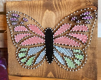 Butterfly String Art - Etsy