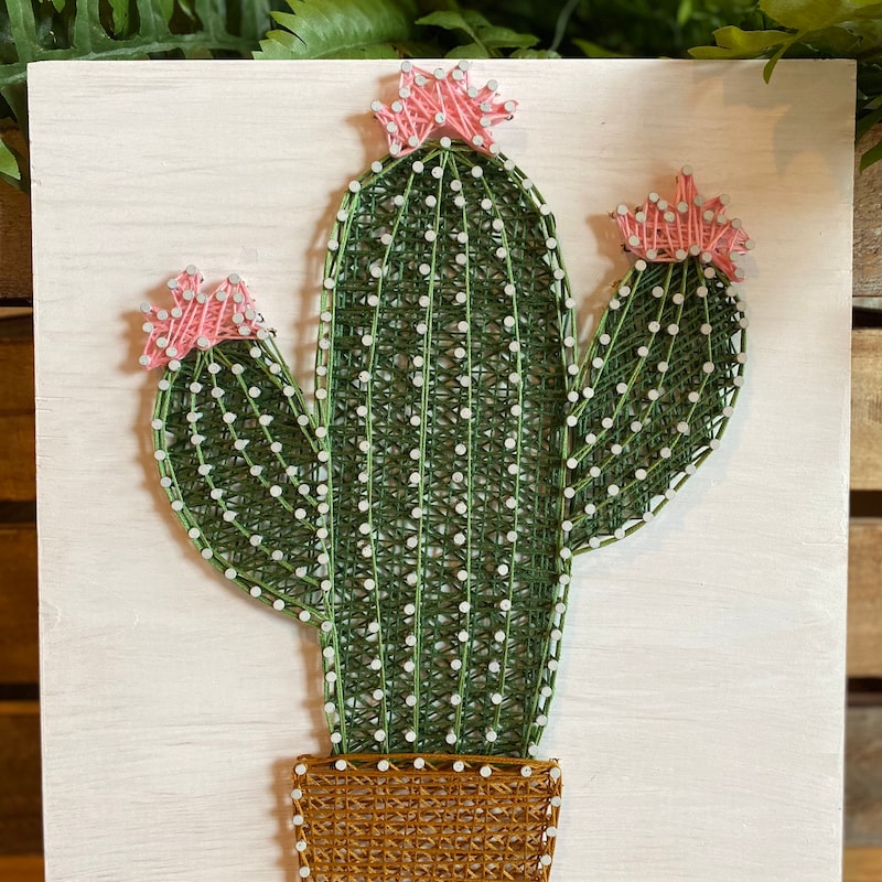 Cactus String Art - Etsy