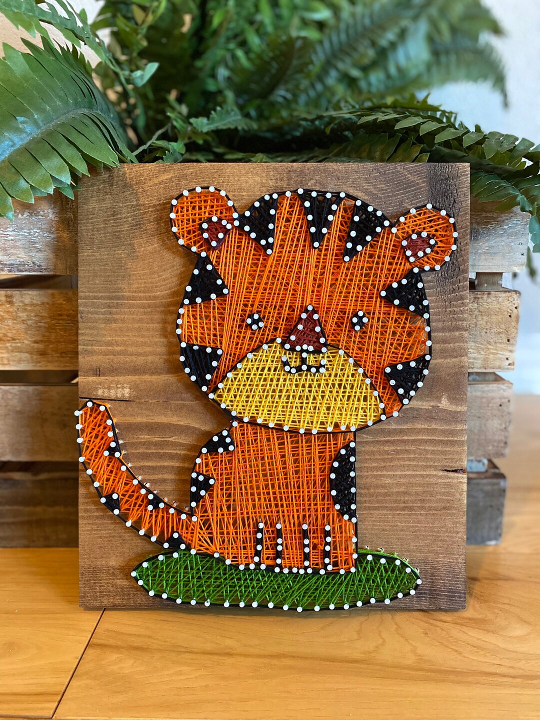 Tiger String Art - Etsy