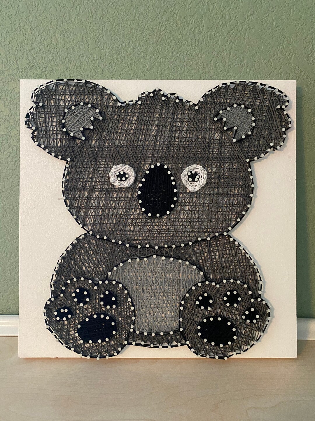 Koala String Art 12x12 - Etsy