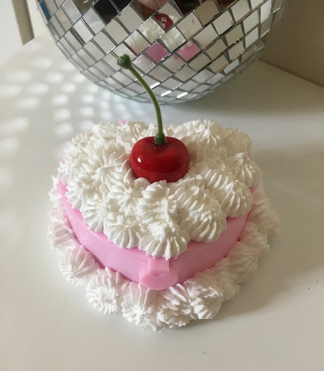 Mini Fake Cake Trinket Box Jewelry Box Birthday Cake Cherry Cake Kids ...