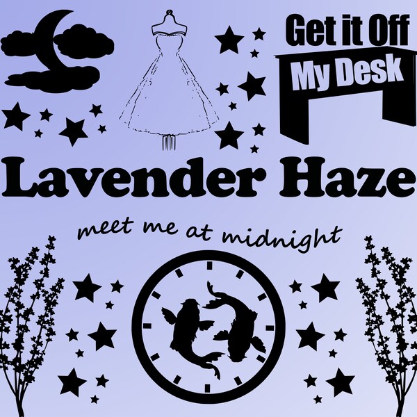 Lavender Haze Wall Art - Etsy