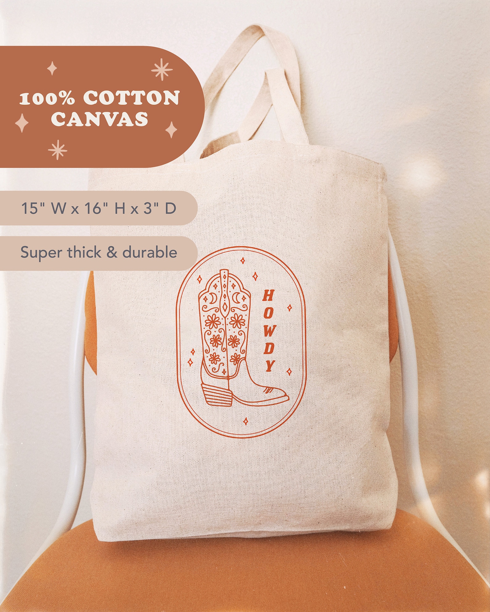 Howdy Tote Bag Cowgirl Boots Tote Bag Cowgirl Tote Bag - Etsy