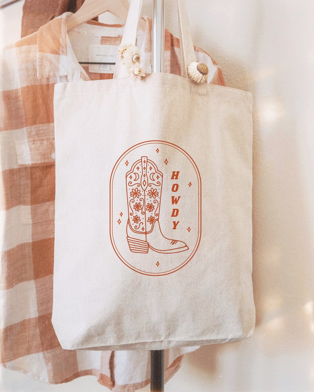 Howdy Tote Bag Cowgirl Boots Tote Bag, Western Country Girl, Yall Means ...