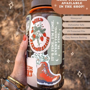 Growth Mindset Sticker Positive Stickers, Be Kind to Your Mind, Nothing ...