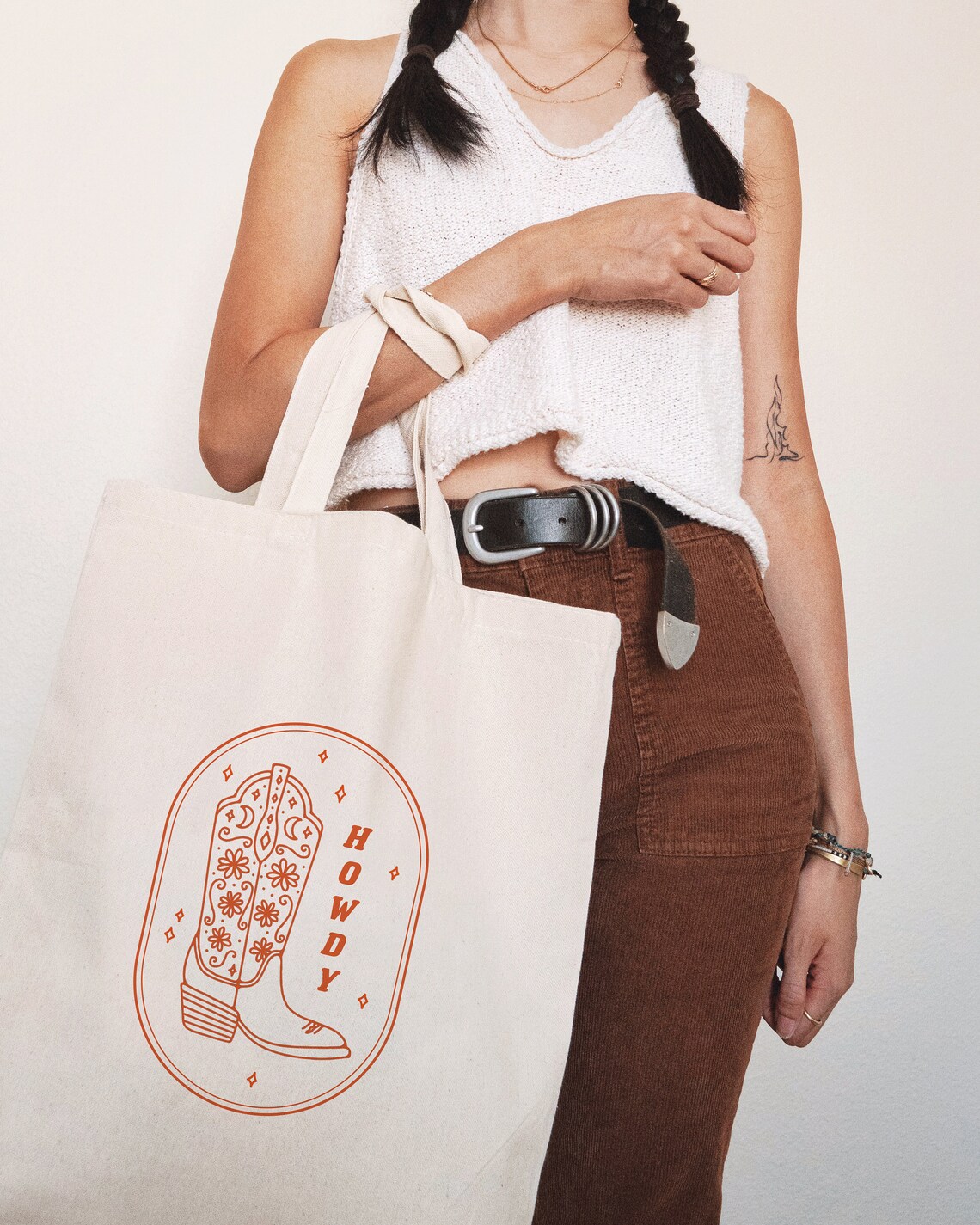 Howdy Tote Bag Cowgirl Boots Tote Bag Cowgirl Tote Bag - Etsy
