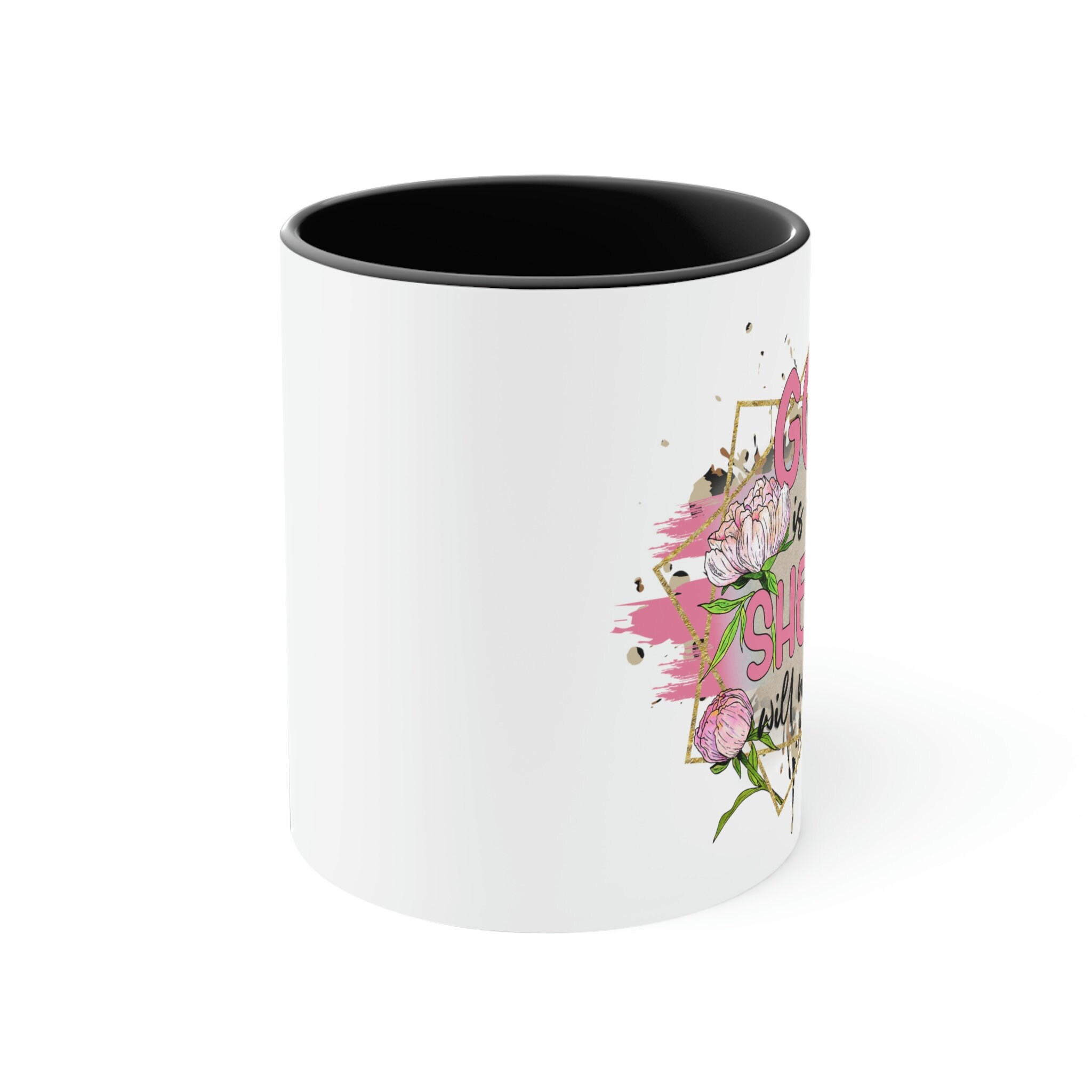 God is With Her She Will Not Fail Coffee Mugchristian Coffee Mug-faith ...