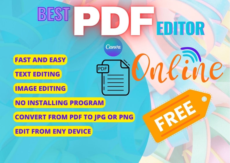 PDF Editor Online Free Account Canva Edit Create Edit Printable and Share Documents Projects ...