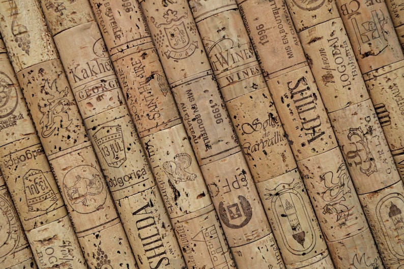 Pre-cut Wine Corks - Cork Halves for Crafts Can Be Used in Corkboards ...
