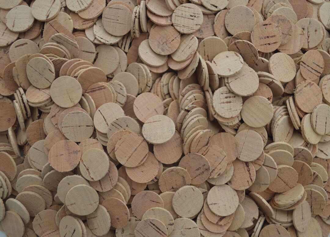 Round Slices of Natural Corks for Crafts, Wall Decor, Art and More ...