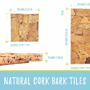Natural Belly Cork, Bark Tiles, Wall Tiles Panel, Cork Plank, Virgin ...