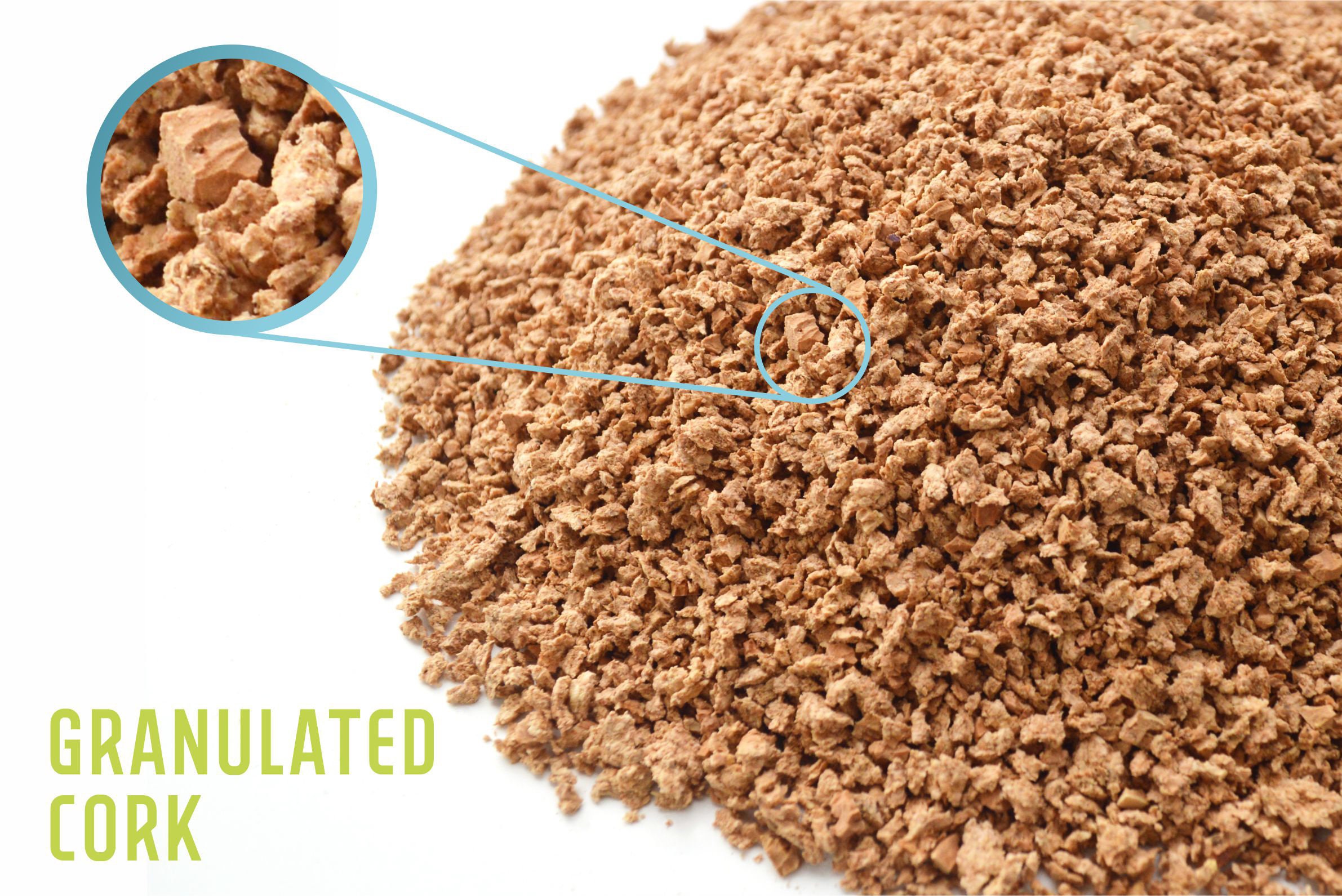 Cork Granule for Crafts, Hamster Substrates, Powder for Fishing Bait ...