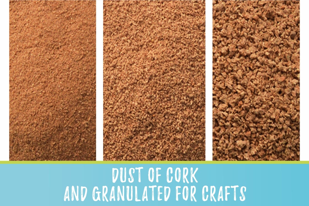 Cork Granule for Crafts, Hamster Substrates, Powder for Fishing Bait ...