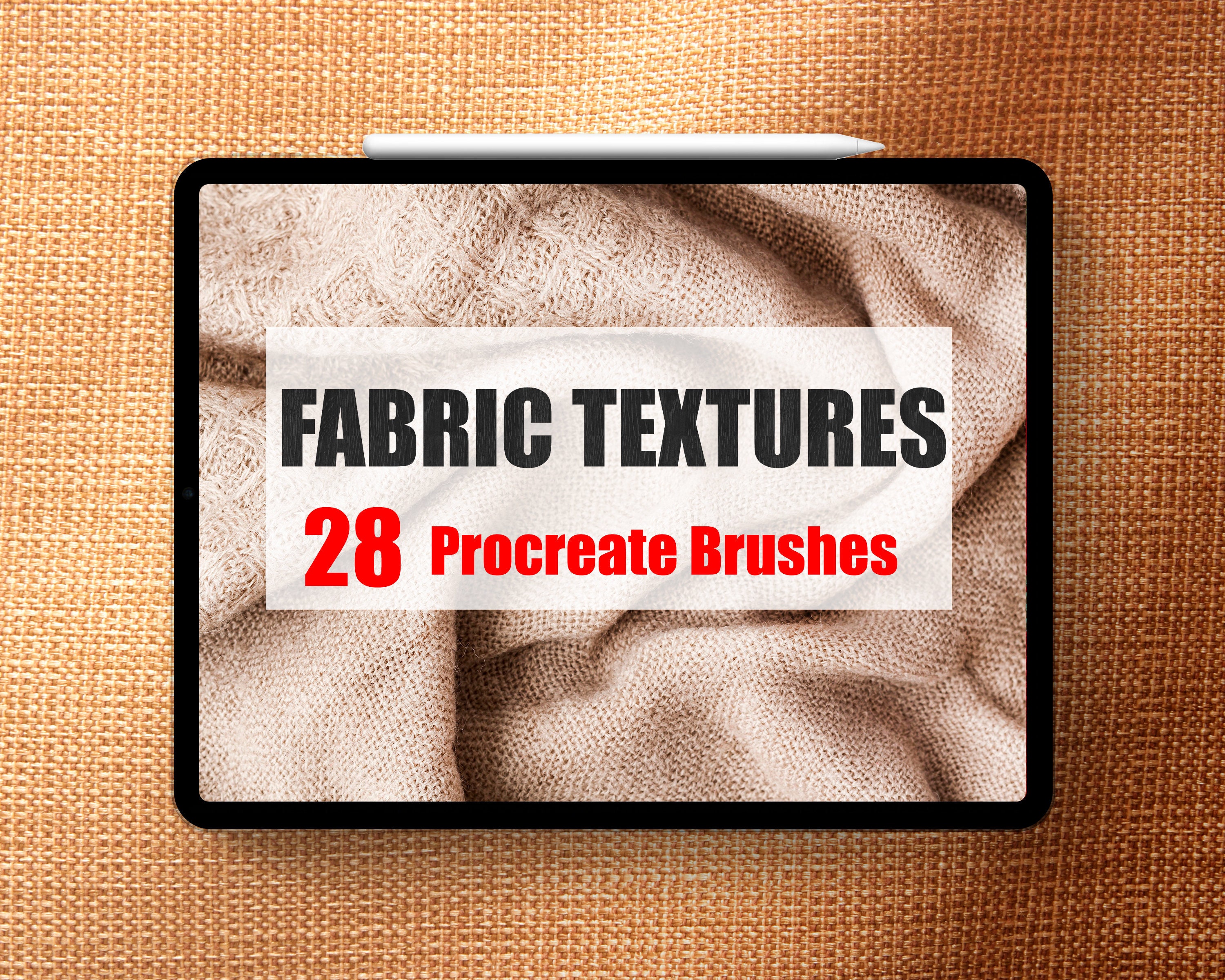 Fabric Procreate Brushes Fabric Textures Procreate Brush Fabric Pattern ...