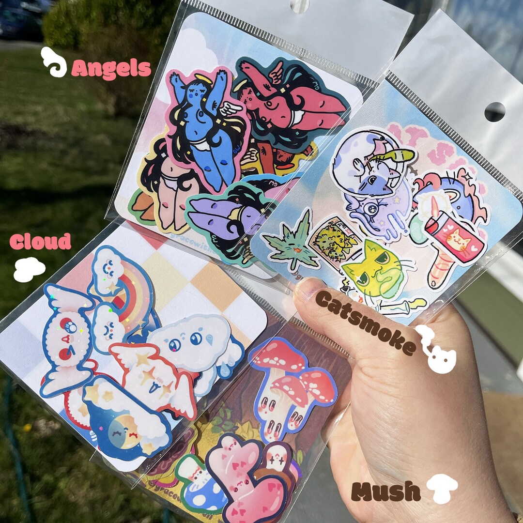 Flake Sticker Packs - Etsy