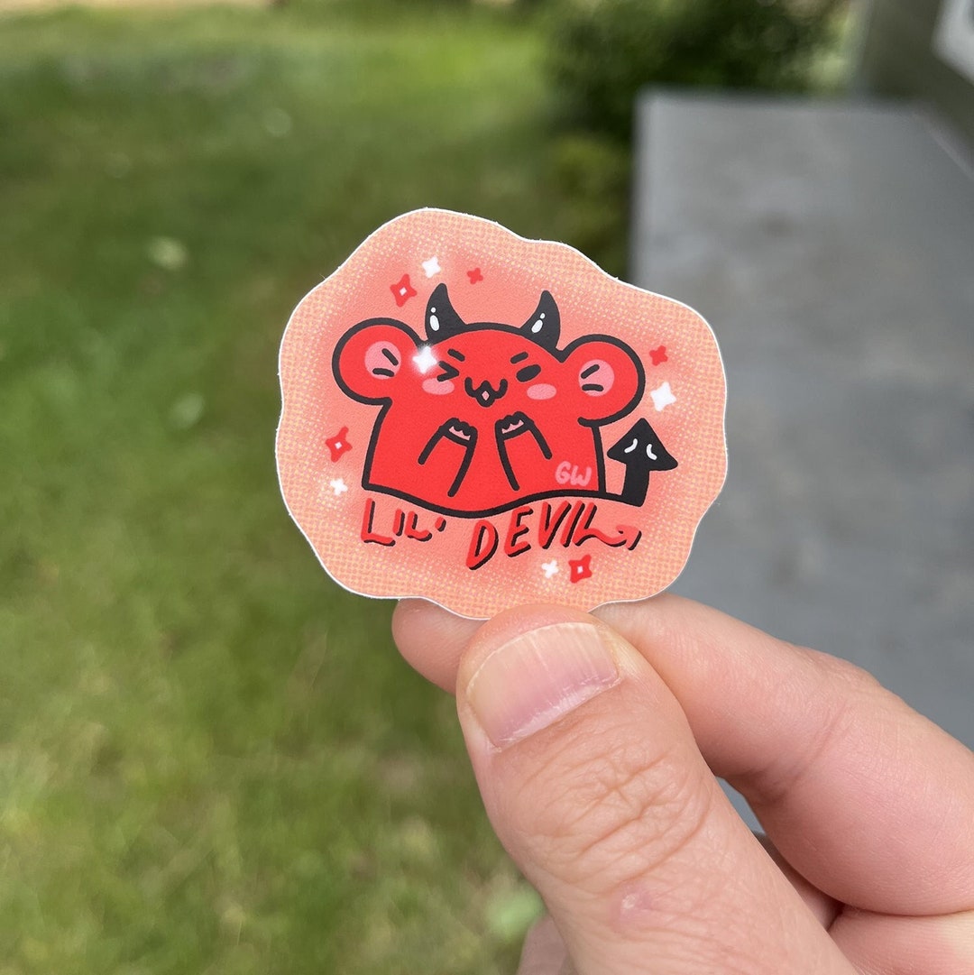 Lil Devil Sticker - Etsy