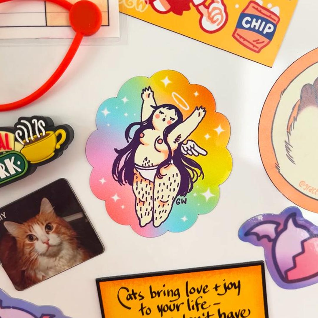 Chubby Angel Magnet - Etsy