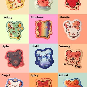 Mystery Ham Sticker Pack - Etsy