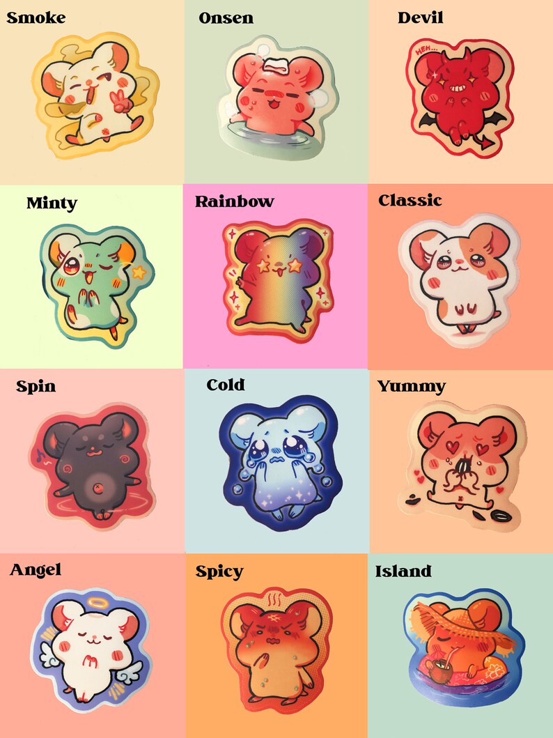 Mystery Ham Sticker Pack - Etsy