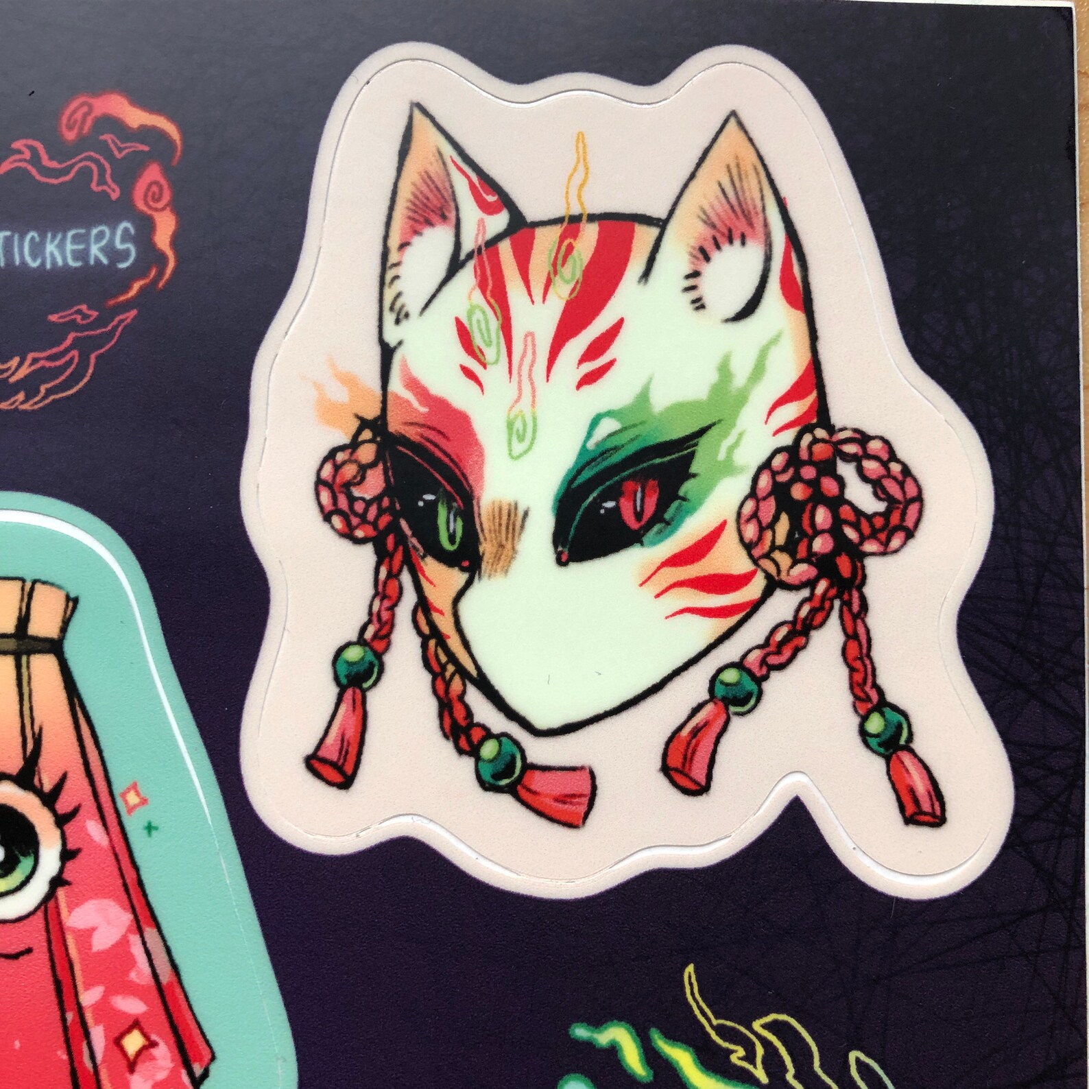 Large Yokai Sticker Sheet - Etsy