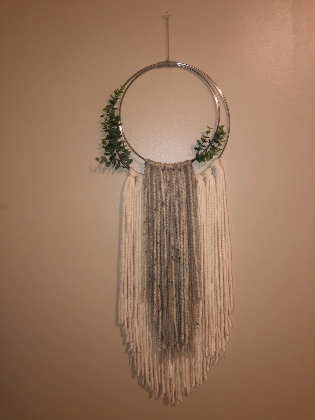 Double Ring Wall Hang - Etsy
