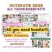 Kids Vision Board Kit, 2025 Kids Positivity Bundle, Luncbox Notes ...
