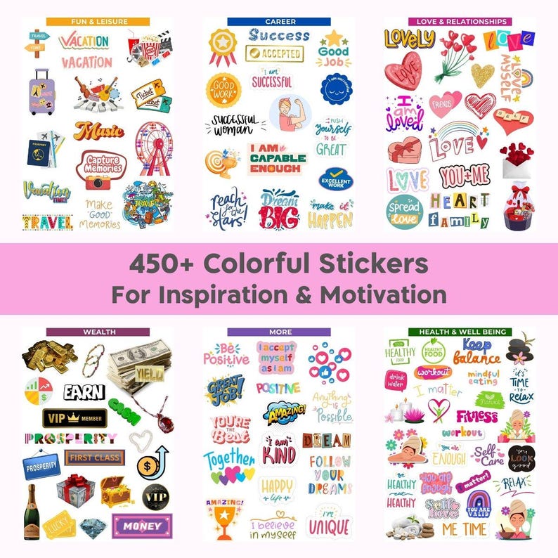 Ultimate Vision Board Kit | Guided Imagery for Vision Realization ...