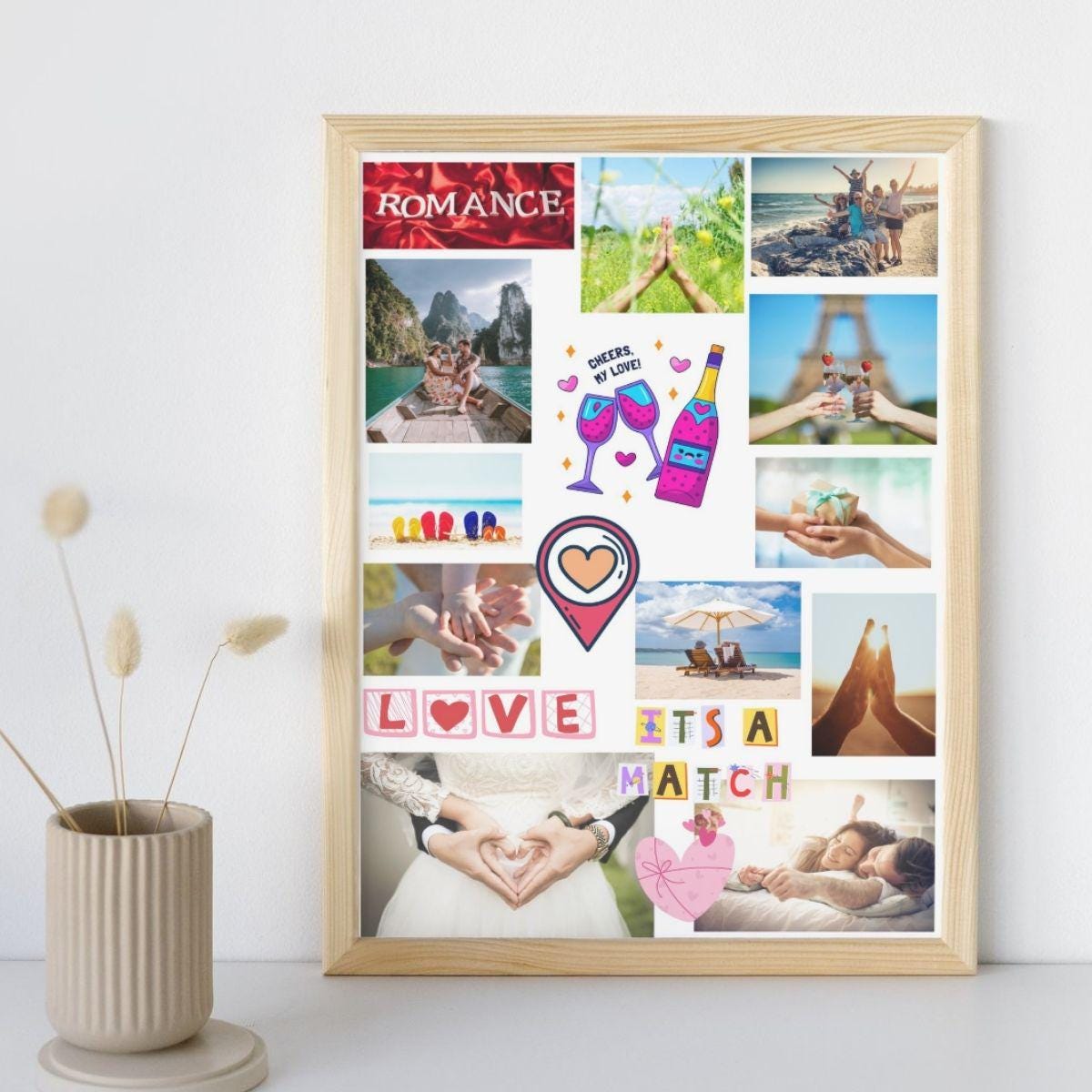 Love Vision Board Kit, Manifestation Journal, Guided Imagery ...