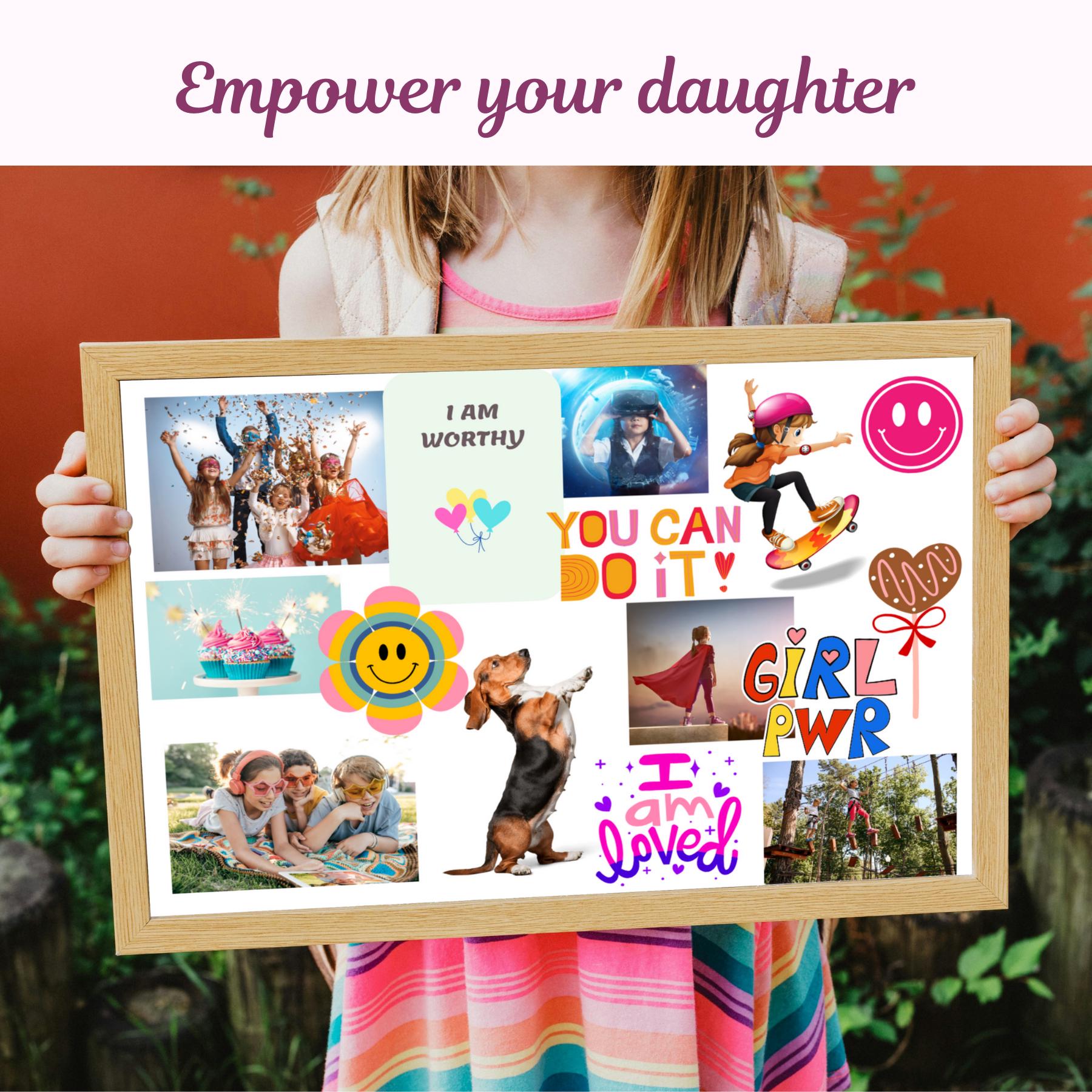 Kids Vision Board Kit | 700+ Printable Elements for Goal-setting ...