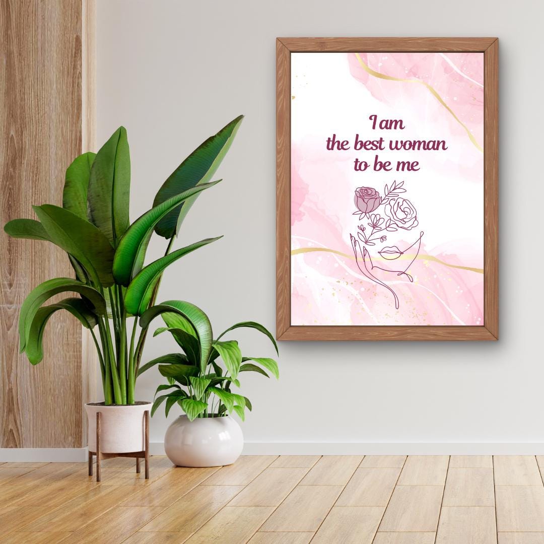 3 Self Love Affirmation Posters, I AM Affirmation Posters for Self Love ...