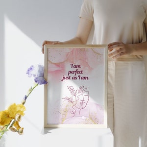 3 Self Love Affirmation Posters, I AM Affirmation Posters for Self Love ...