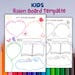 Kids Vision Board Template, Goal-setting Printable for Kids ...