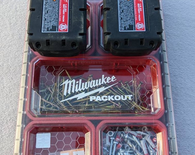M18 Milwaukee Packout Battery Holder - Etsy