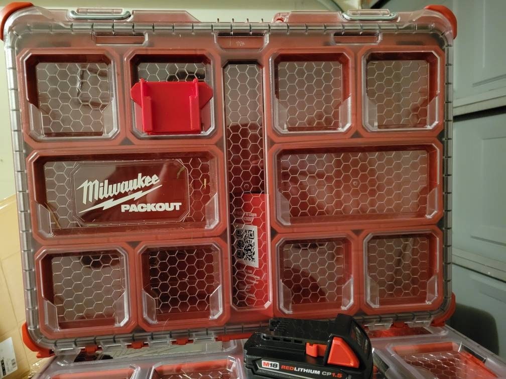 M18 Milwaukee Packout Battery Holder - Etsy