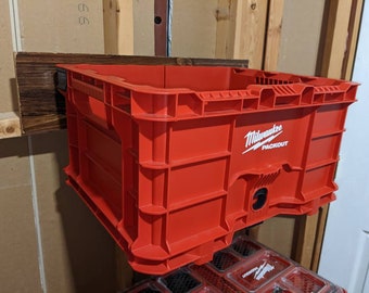 Milwaukee Packout Crate Bracket / Mount .DXF File (not a Physical Item ...