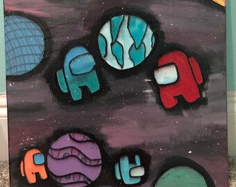 Among Us Painting - Etsy