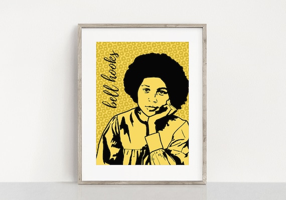 Bell Hooks Print Bell Hook Poster Illustration Print - Etsy