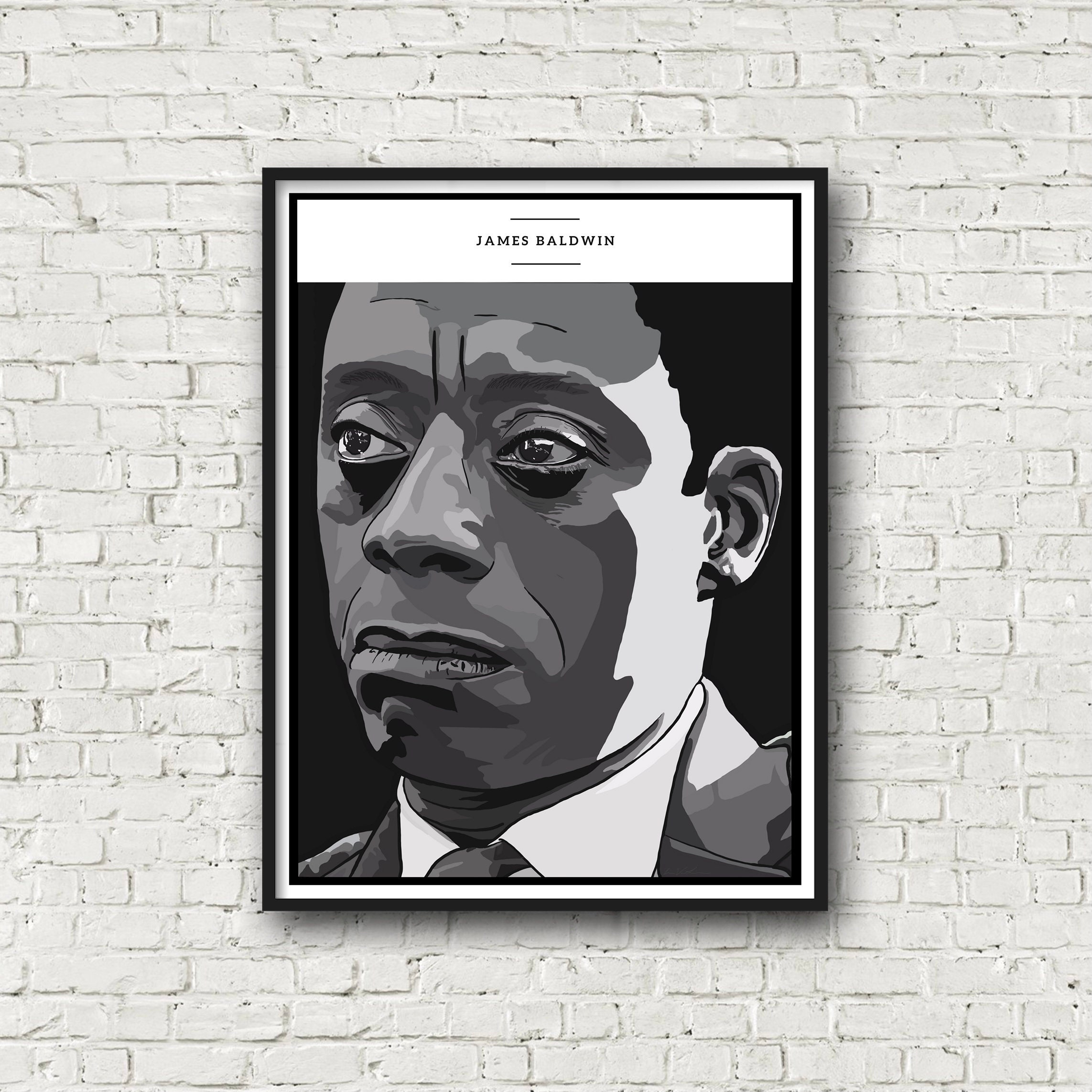 James Baldwin Print | Printable Wall Art | James Baldwin Poster | Black ...