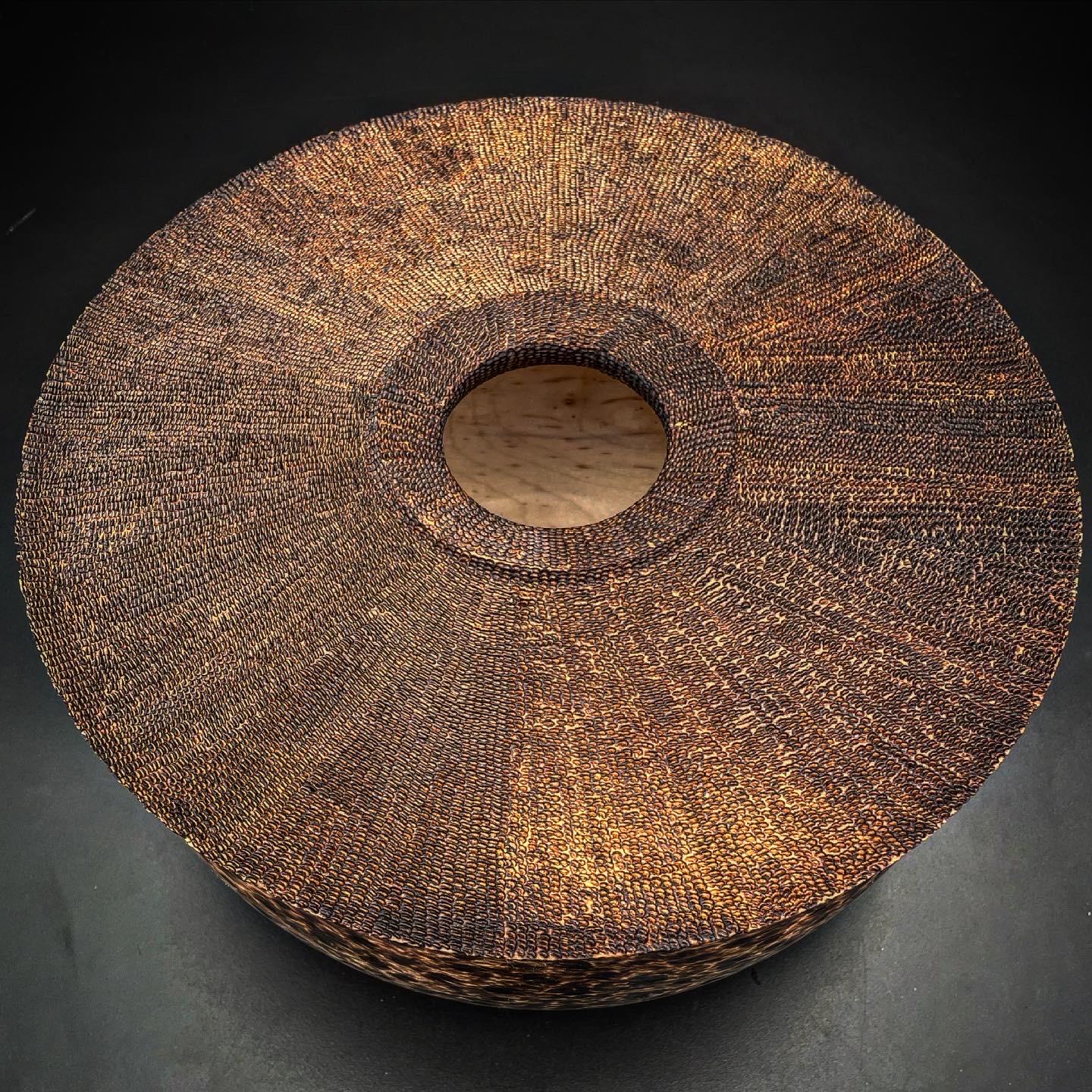 Maple Vessel With Pyrography - Etsy