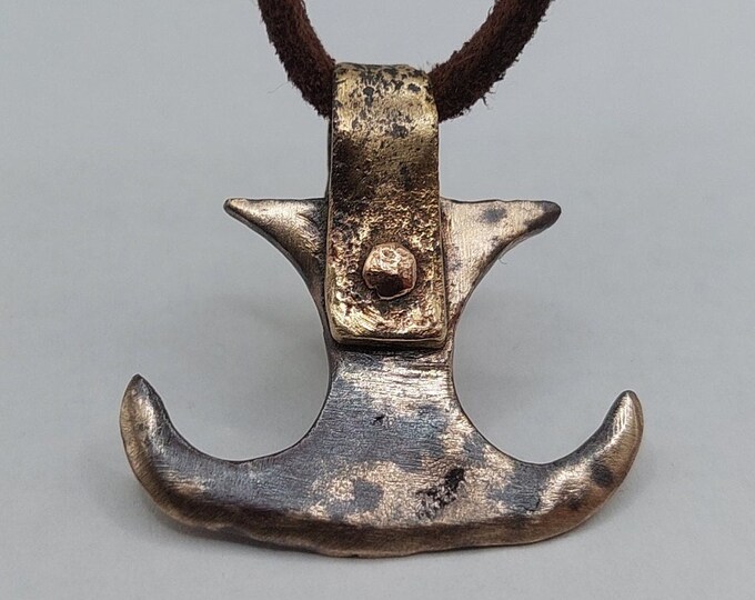 Ancient Medieval Viking Mjolnir Amulet / Thor's Hammer Pendant / Viking ...