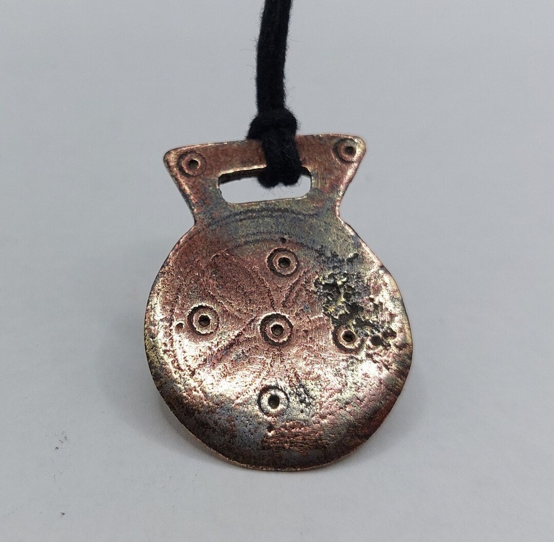 Ancient Medieval Viking Shield Pendant / Helm of Awe Amulet / Viking ...