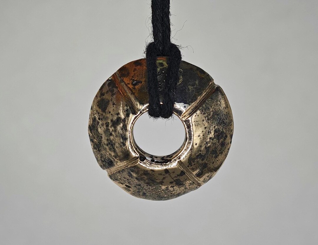 Ancient Celtic Bronze Amulet Pendant / Proto Money / Celtic Artifacts ...