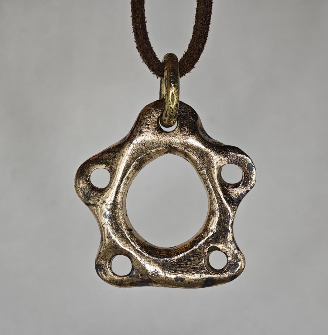 Ancient Spiked Celtic Amulet / Ancient Celtic Bronze Amulet Wheel ...