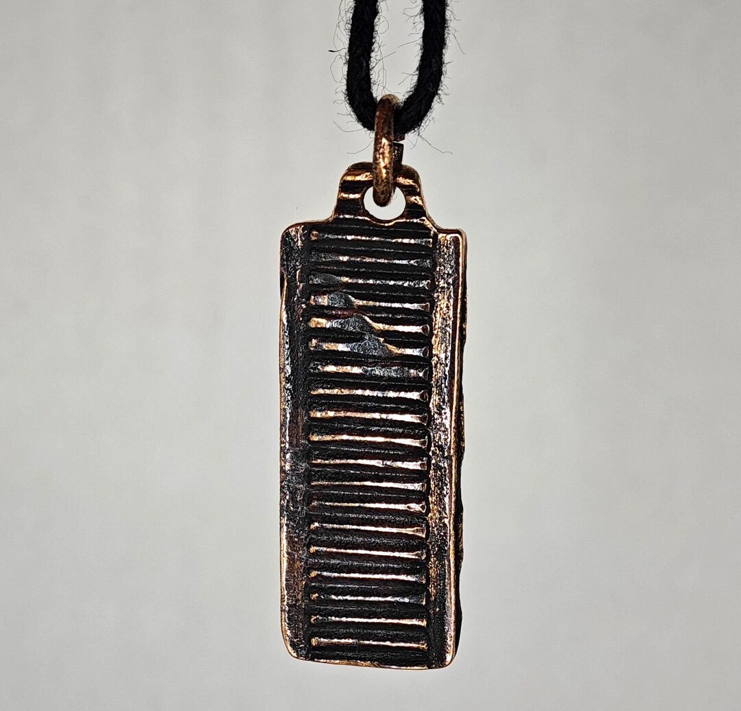 Wwii Shell Shrapnel Pendant. WWII Military Artifacts. Trench Amulet ...