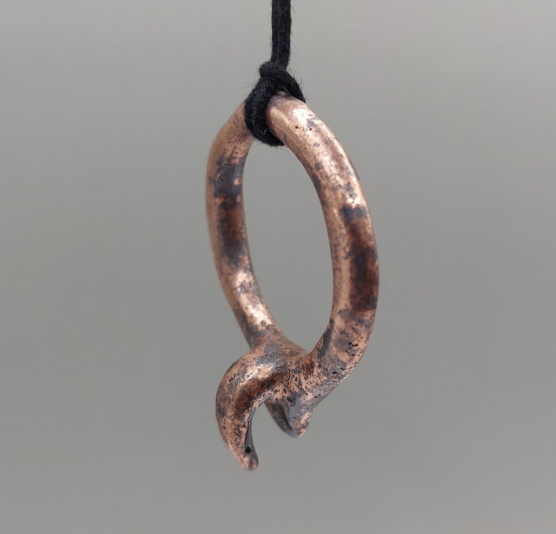 Large Celtic Amulet With Duck / Ancient Celtic Copper Wheel - Etsy