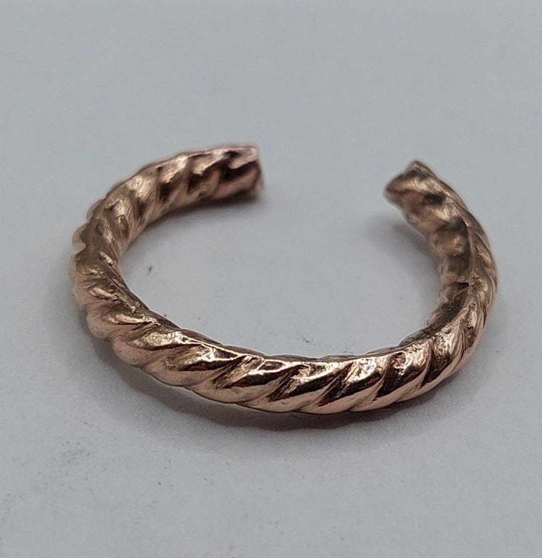 Bronze Ancient Twisted Ring of the Viking Age 8-10th Centuries. Norse ...